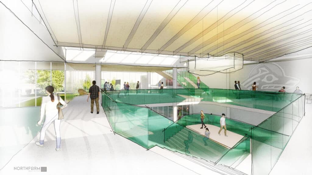 Student Union Concept | NorthForm Architecture Alaska